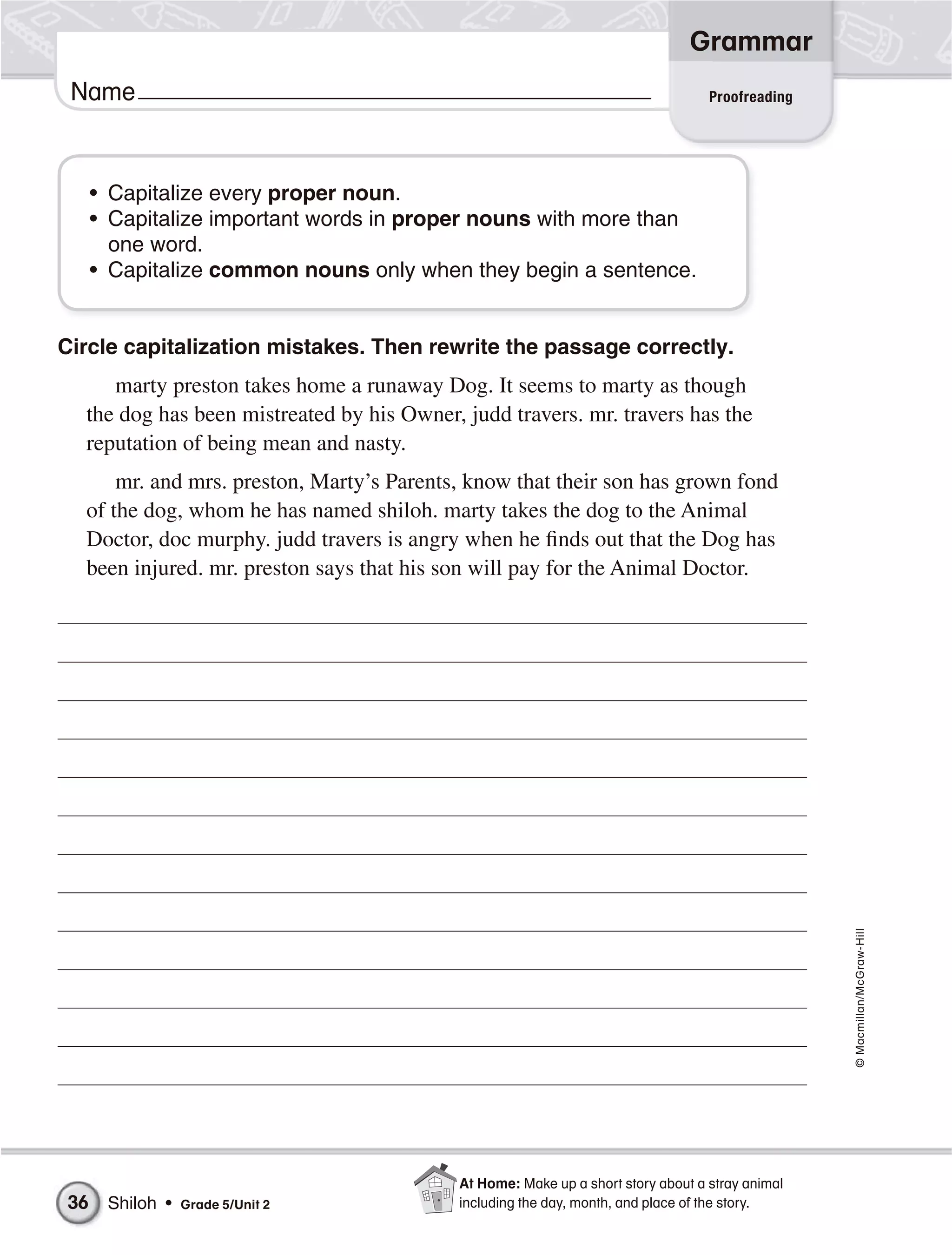 WORKBOOK ENGLISH GRADE 5 | PDF