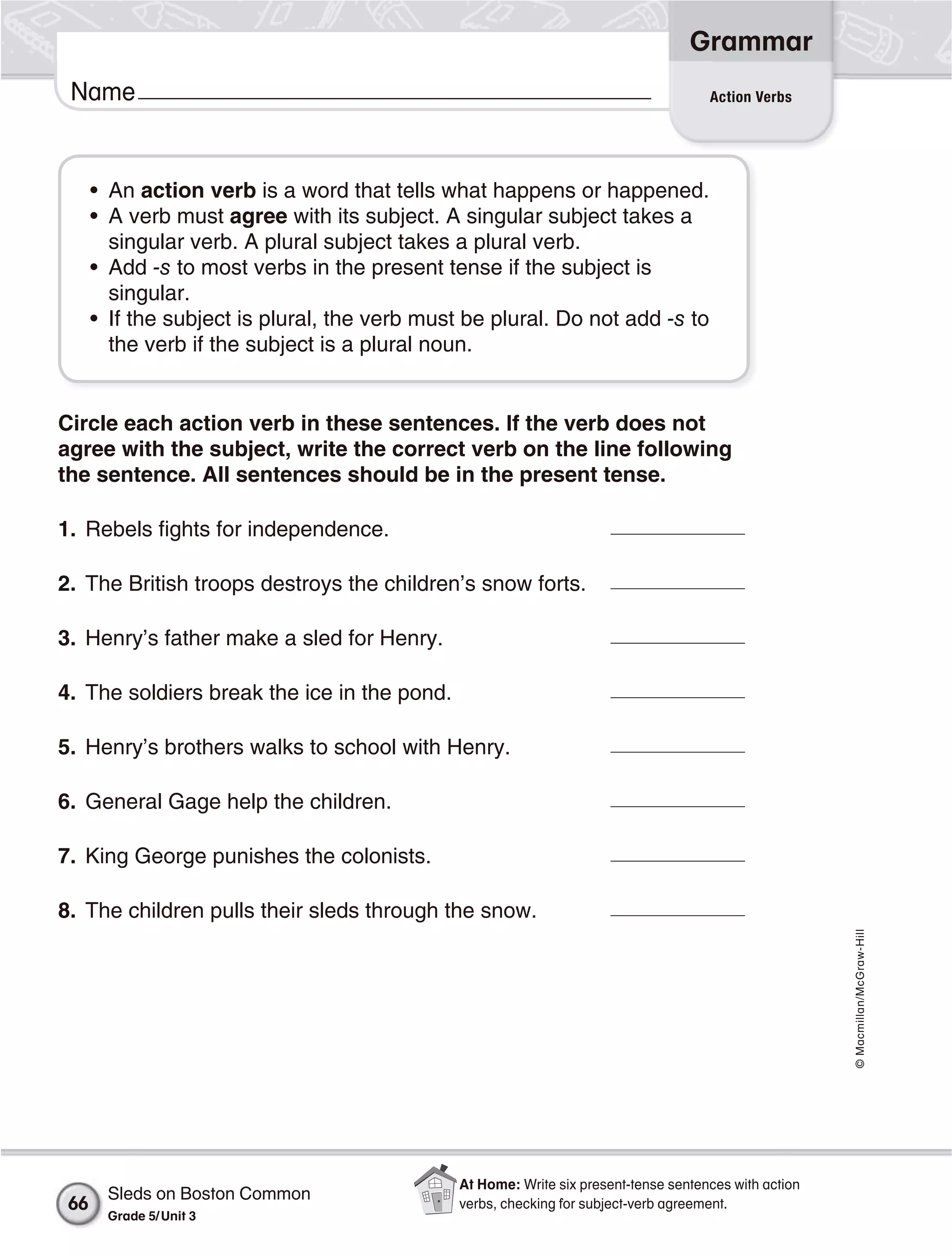 WORKBOOK ENGLISH GRADE 5 | PDF