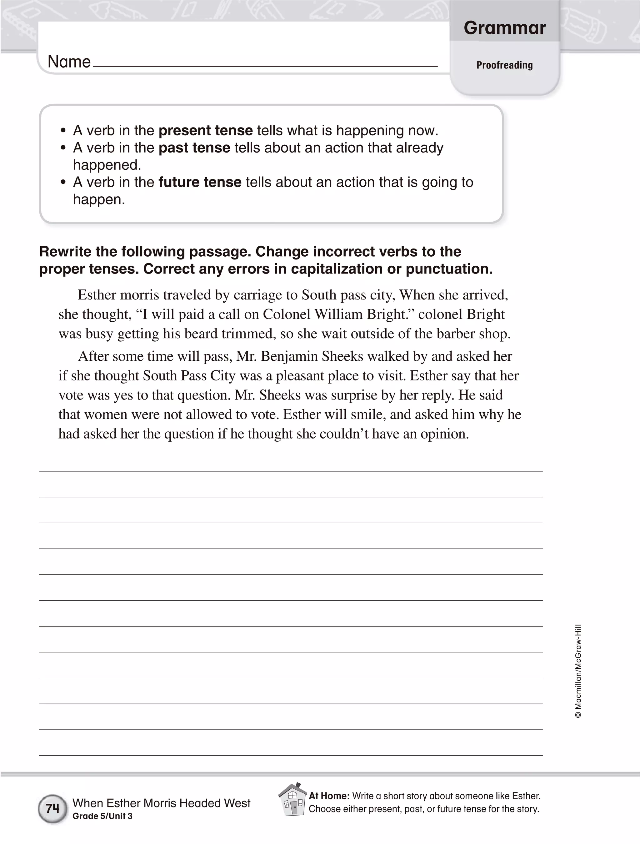 WORKBOOK ENGLISH GRADE 5 | PDF