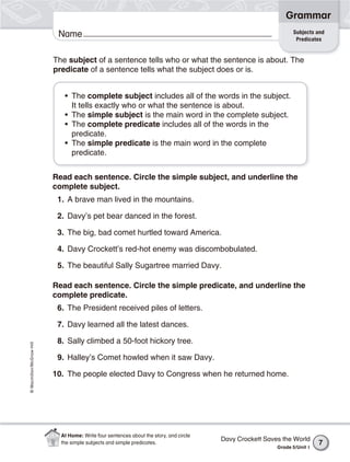 WORKBOOK ENGLISH GRADE 5 | PDF