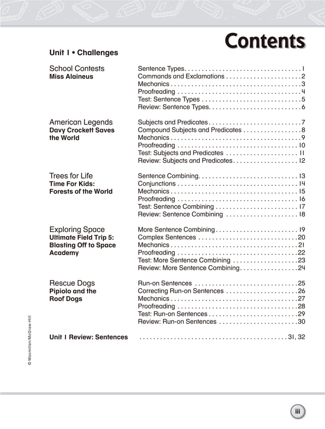 WORKBOOK ENGLISH GRADE 5 | PDF