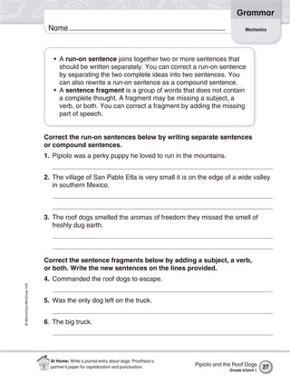 WORKBOOK ENGLISH GRADE 5 | PDF