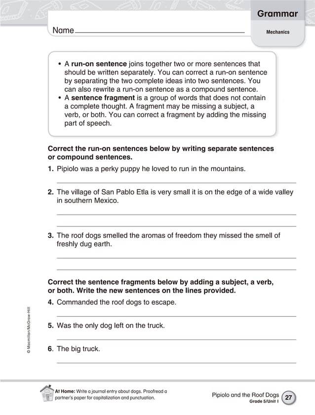 WORKBOOK ENGLISH GRADE 5 | PDF