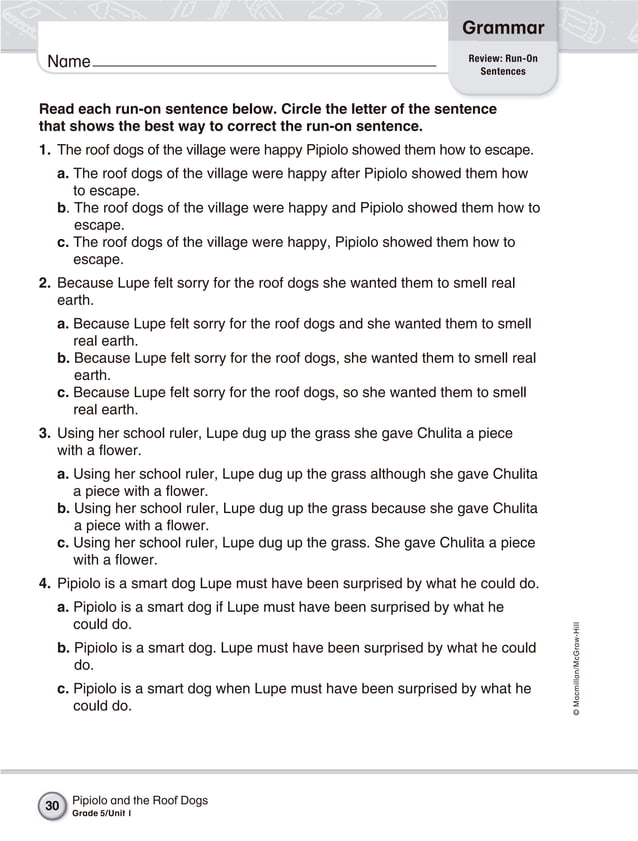 WORKBOOK ENGLISH GRADE 5 | PDF