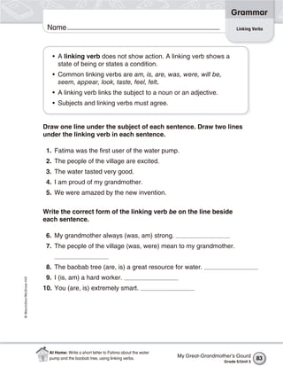 WORKBOOK ENGLISH GRADE 5 | PDF