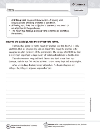 WORKBOOK ENGLISH GRADE 5 | PDF