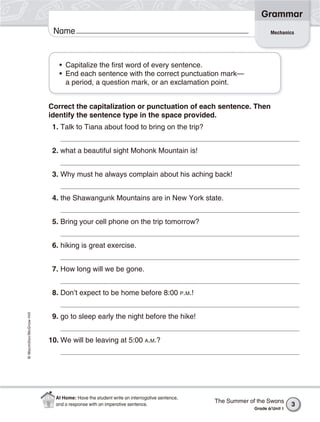 WORKBOOK ENGLISH GRADE 6 | PDF