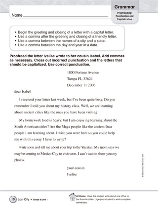 WORKBOOK ENGLISH GRADE 6 | PDF