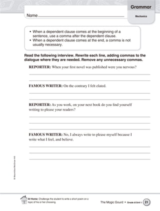 WORKBOOK ENGLISH GRADE 6 | PDF