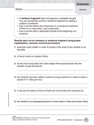 WORKBOOK ENGLISH GRADE 6 | PDF
