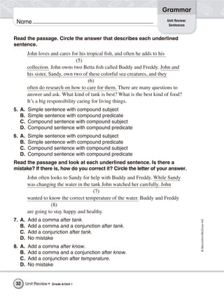 WORKBOOK ENGLISH GRADE 6 | PDF