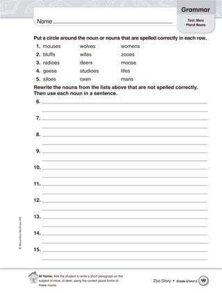 WORKBOOK ENGLISH GRADE 6 | PDF