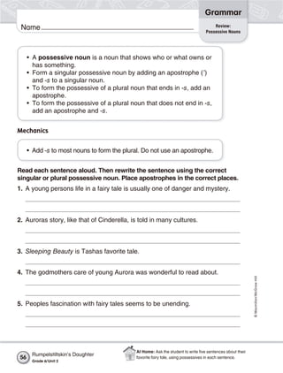 WORKBOOK ENGLISH GRADE 6 | PDF