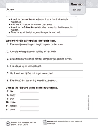 WORKBOOK ENGLISH GRADE 6 | PDF