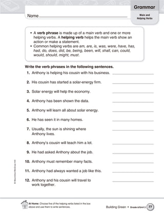 WORKBOOK ENGLISH GRADE 6 | PDF