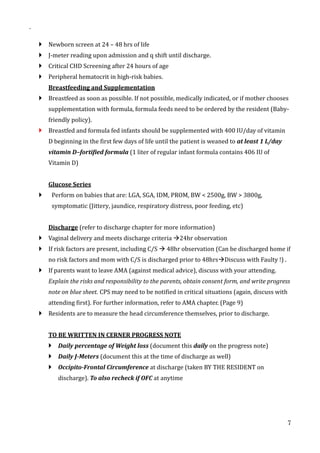 Well Newborn Nursery Guidelines 2021 | PDF