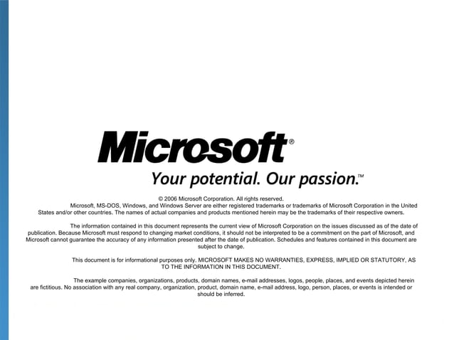 WBH 4.0 Mod 6 - Server Purposing.ppt