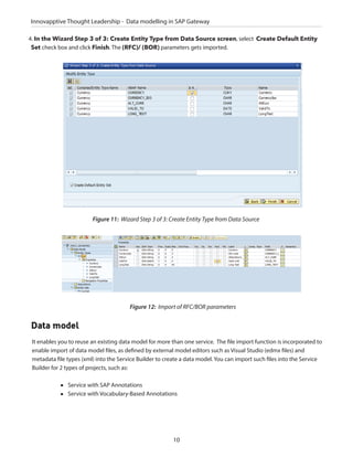 Data Modeling in SAP Gateway – maximize performance at all levels | PDF | Databases | Computer ...