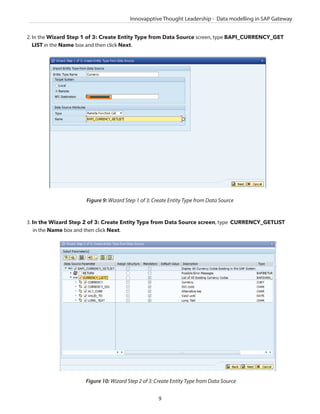 Data Modeling in SAP Gateway – maximize performance at all levels | PDF | Databases | Computer ...