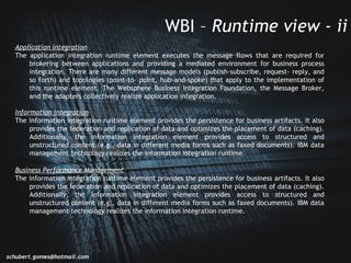 Websphere Business Integration | PPT