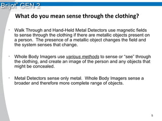 Basics of Whole Body Imaging - Security People Screening | PPT