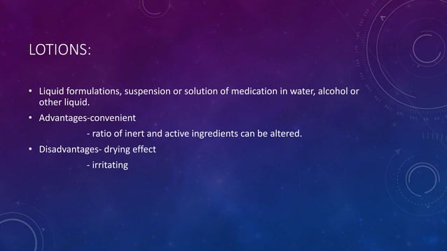 Topical preparations in dermatology.MD Dermatology | PPTX | Skin and ...