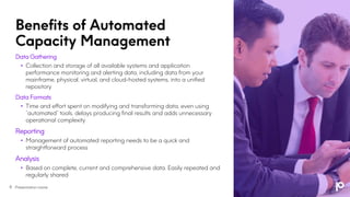 Justifying Capacity Management Efforts | PPTX