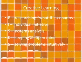 Whole Brain Learning | PPTX