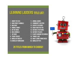 World Book Licensing - Learning Ladders | PDF | Books and Literature