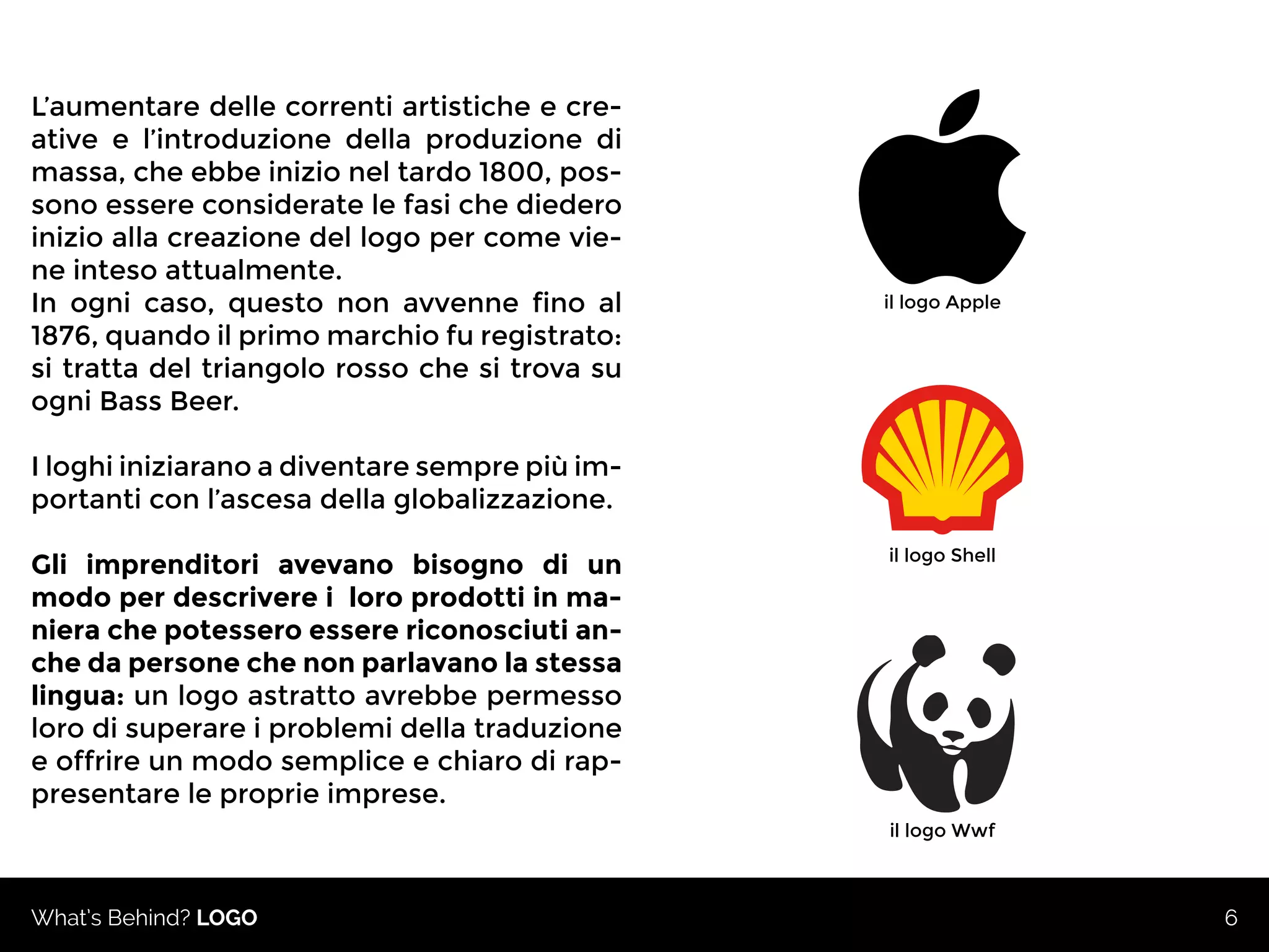 What's behind? Logo Design | PPT