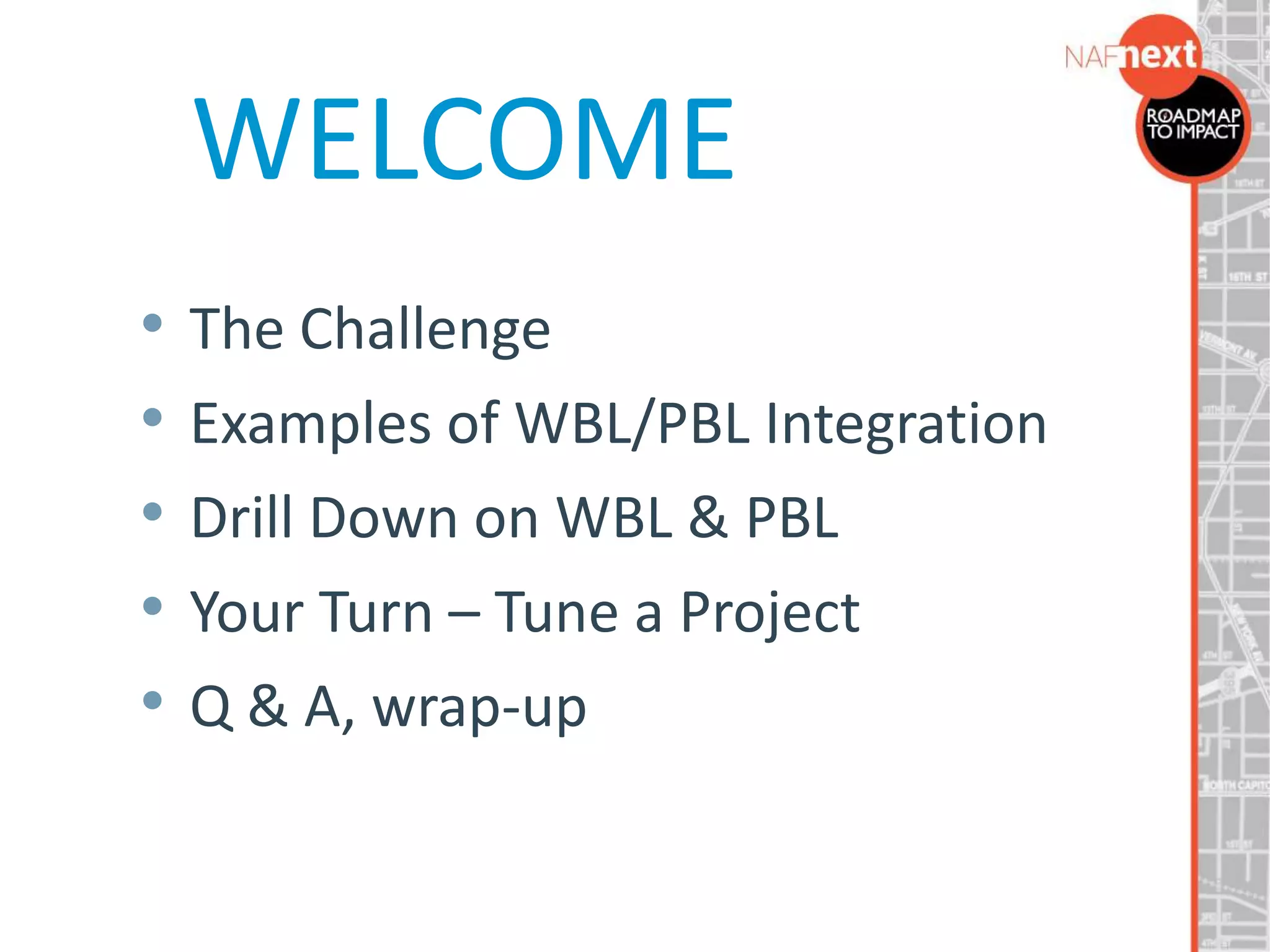 Work-Based Learning Through Project-Based Learning | PPTX