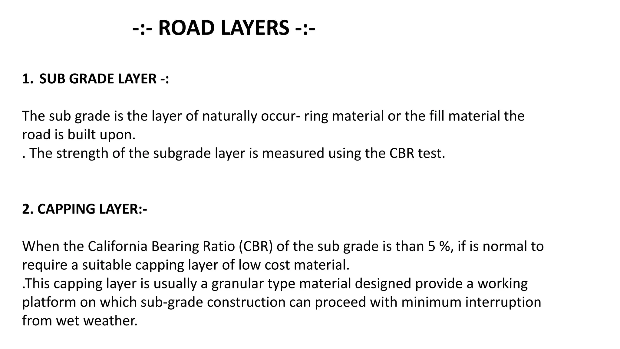 water bound macadam road | PPTX