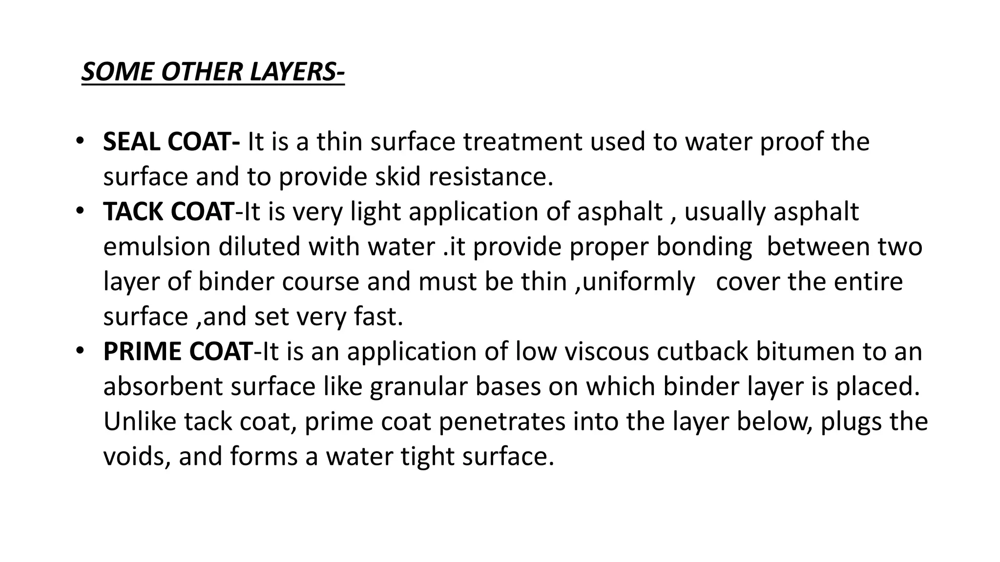 water bound macadam road | PPTX