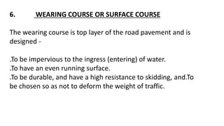 water bound macadam road | PPTX