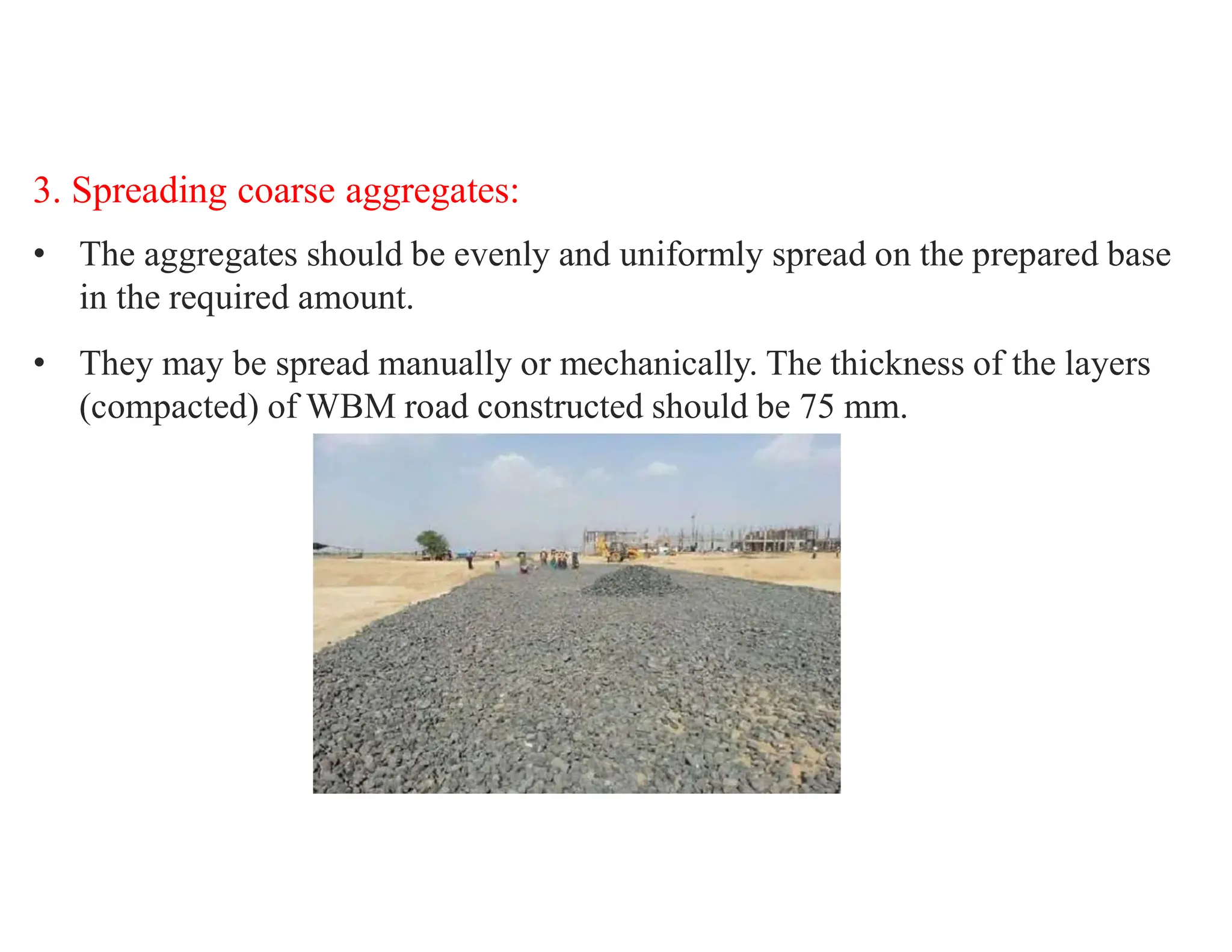 Construction of Water Bound Macadam (WBM) roads | PDF