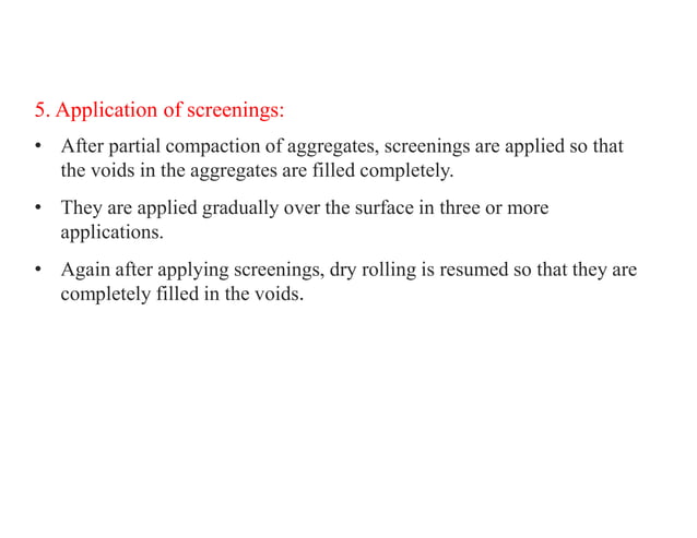 Construction of Water Bound Macadam (WBM) roads | PDF