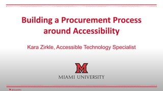 Incorporating Accessibility into the Procurement Process | PDF