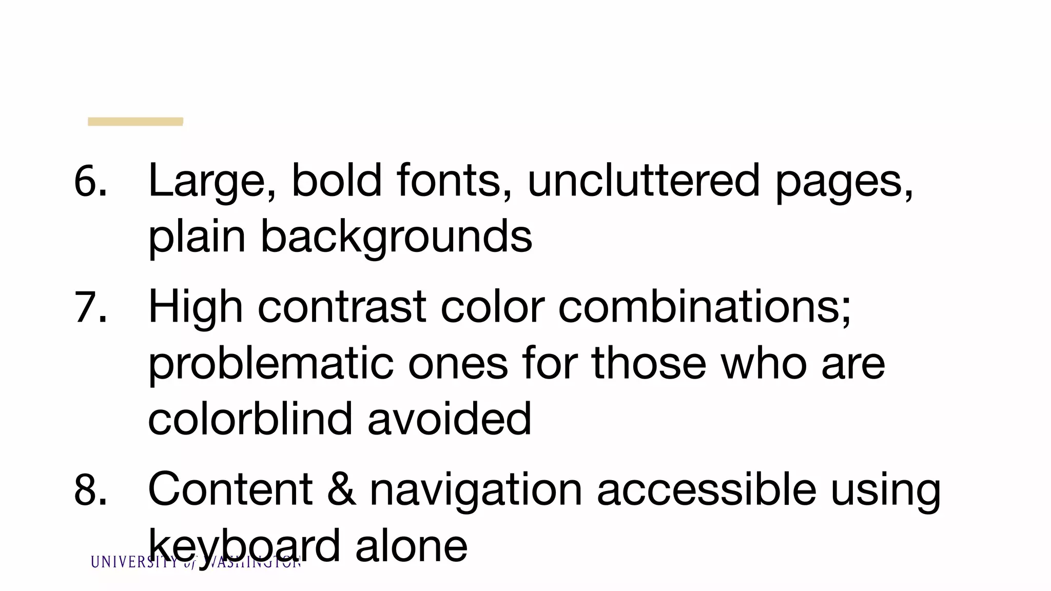 Designing Accessible Cyberlearning: Recommendations & Lessons Learned | PPT