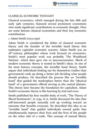 Postulates of classical and neoclassical school. | PDF