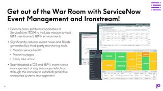 Avoid the IT War Room: Integrate Mainframe and IBM i into ServiceNow ...