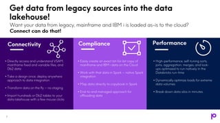Liberate Legacy Data Sources with Precisely and Databricks | PPT