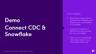 Get Mainframe and IBM i Data to Snowflake | PPT