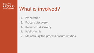 Preparing for process documentation | PDF
