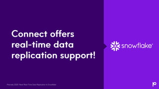 New! Real-Time Data Replication to Snowflake | PPTX