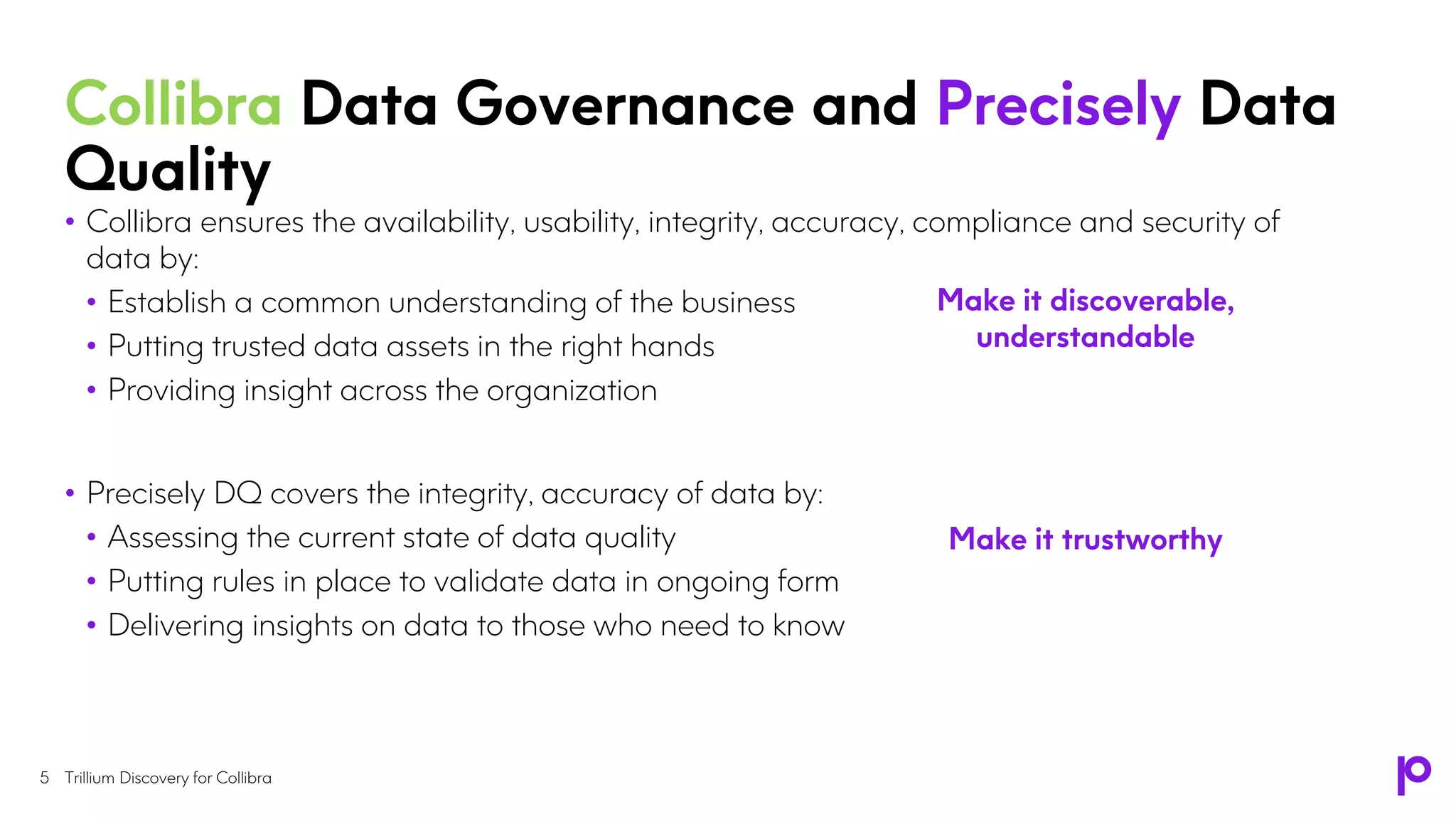 Trillium Discovery for Collibra | PPTX