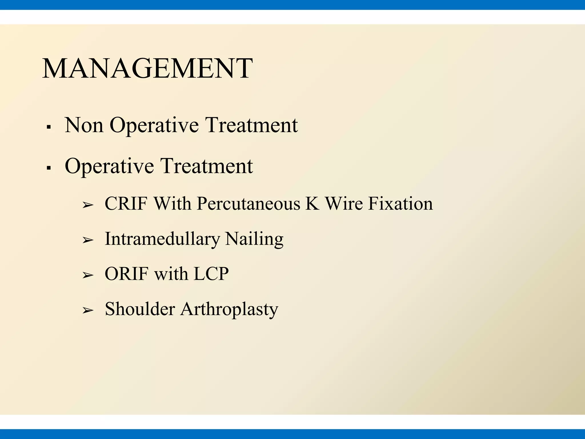 MIPO TECHNIQUE FOR PROXIMAL HUMERUS FRACTURE | PPTX