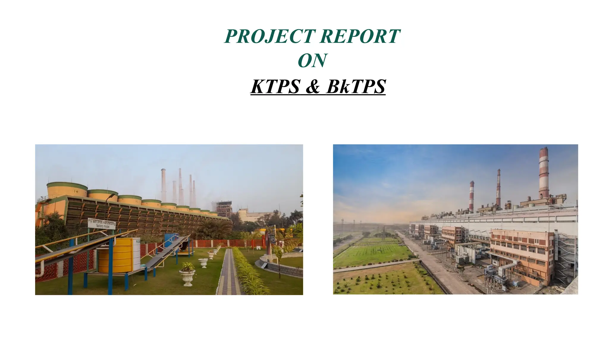 BAKRESHWAR THERMAL POWER STATION PPT WBPDCL | PPTX