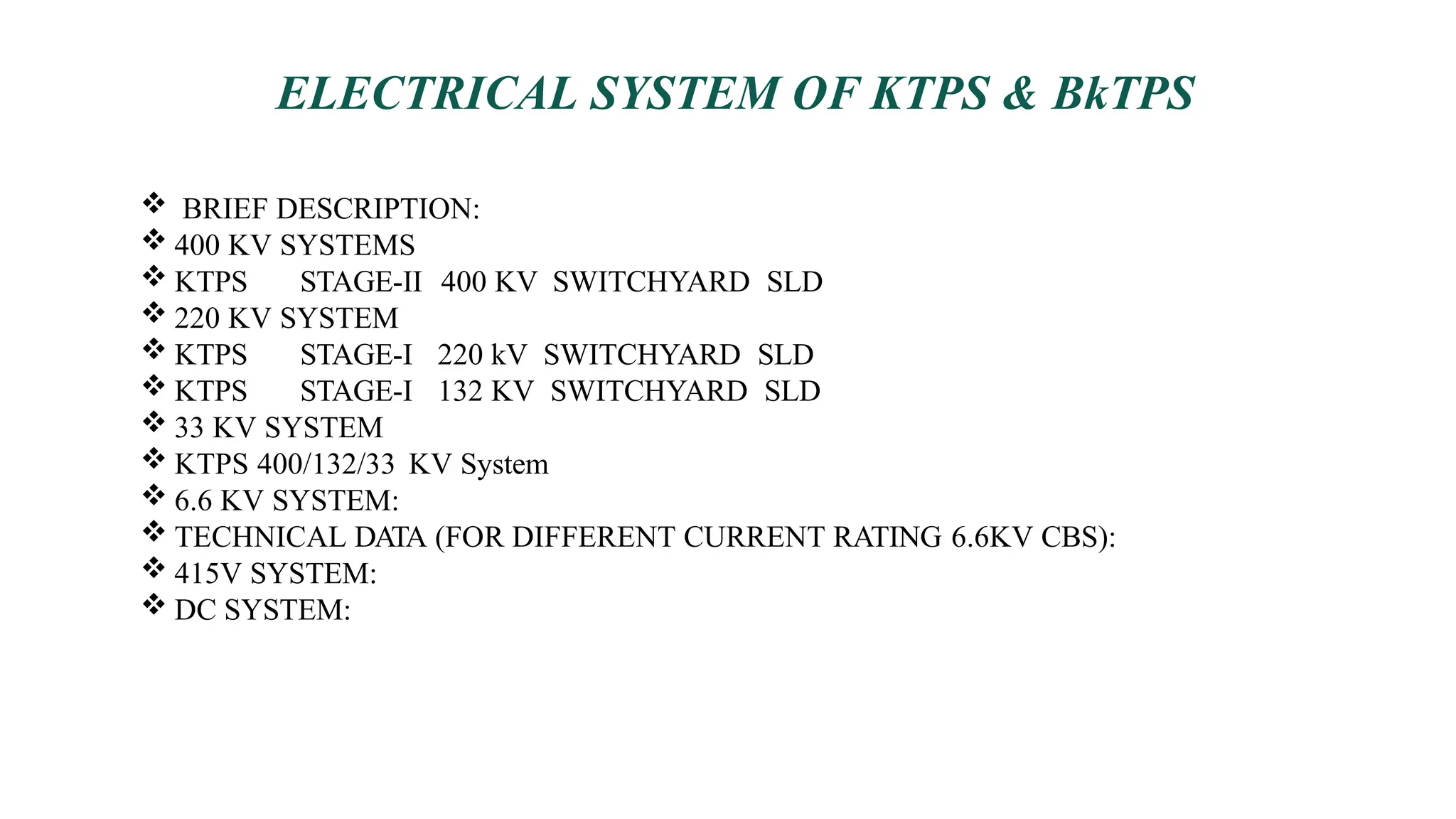 BAKRESHWAR THERMAL POWER STATION PPT WBPDCL | PPTX