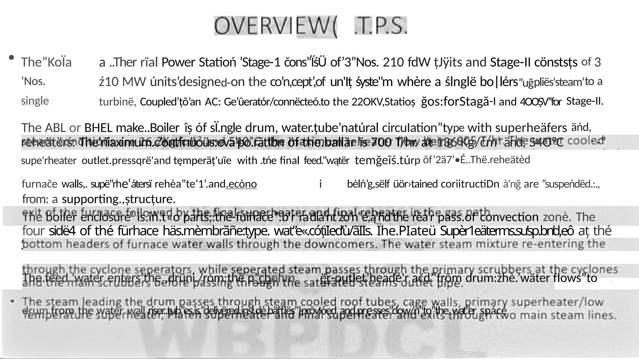 BAKRESHWAR THERMAL POWER STATION PPT WBPDCL | PPTX