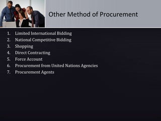 Wb procurement other method-1 | PPTX